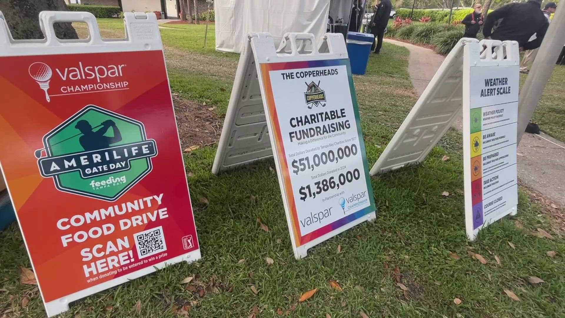 Valspar Championship sees golf fans and local charities win big