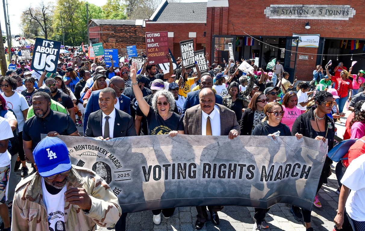 60th anniversary of the Selma to Montgomery voting rights march
