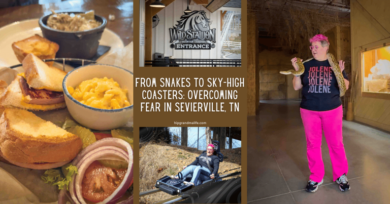 From snakes to sky-high coasters: Overcoming fear in Sevierville, TN
