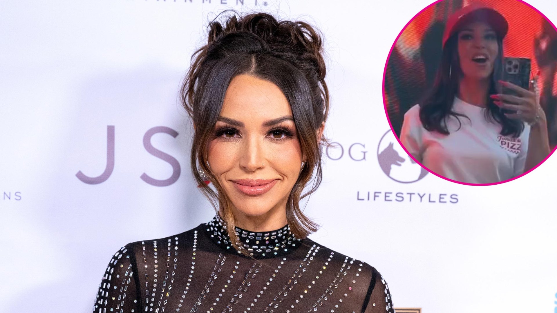 Scheana Shay Brings Back 'Jonas' Pizza Girl Role at Band's Convention