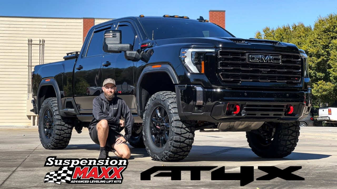 Level Up with Suspension MAXX! Transforming the 2024 GMC 2500 AT4X with ...