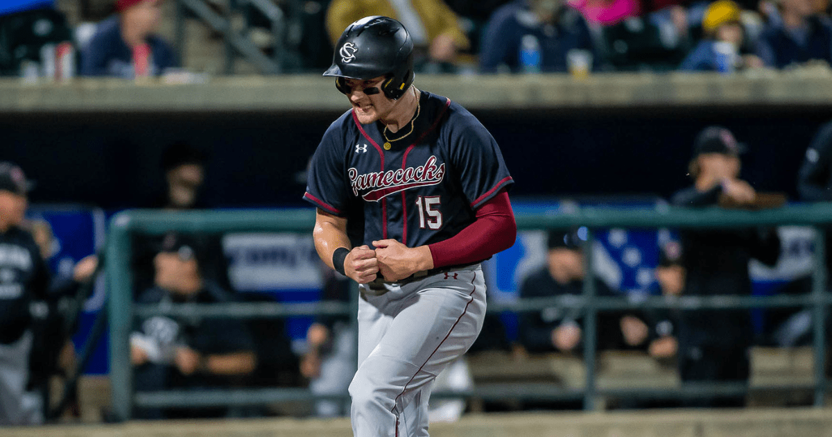 Like father, like son: South Carolina baseball’s Beau Hollins goes yard ...