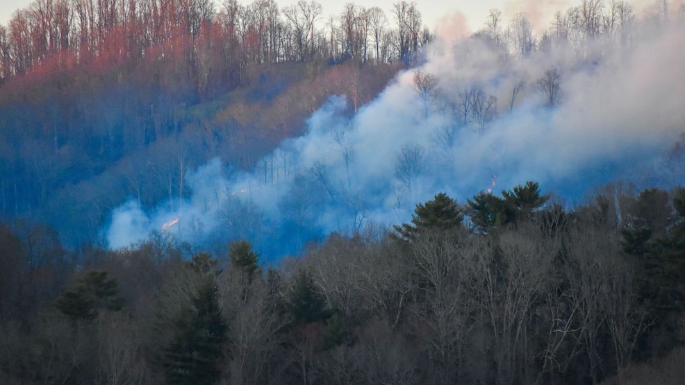 Madison County wildfire contained; roads reopen in Burke County