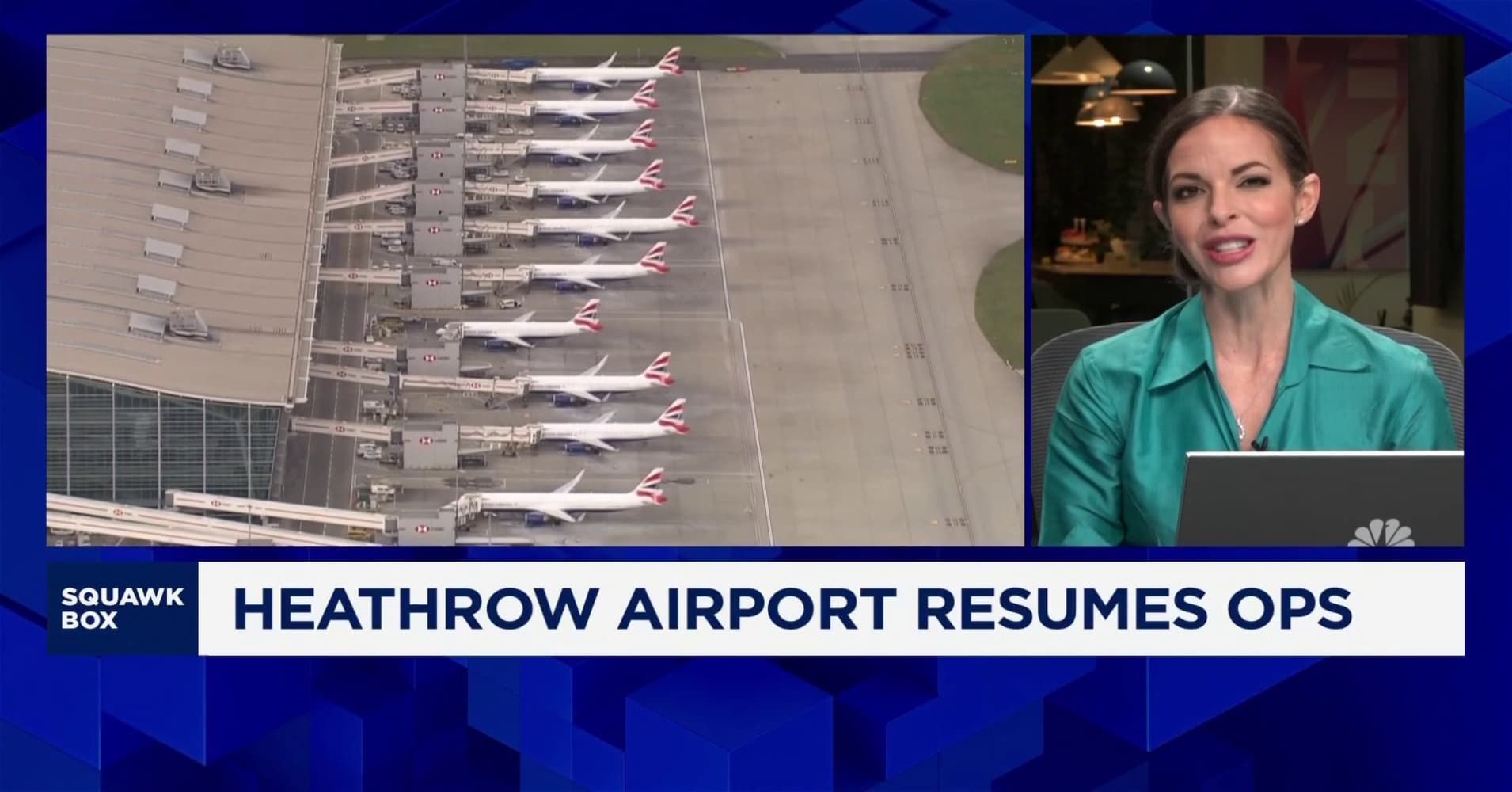 Heathrow Airport now back on track, fully operational