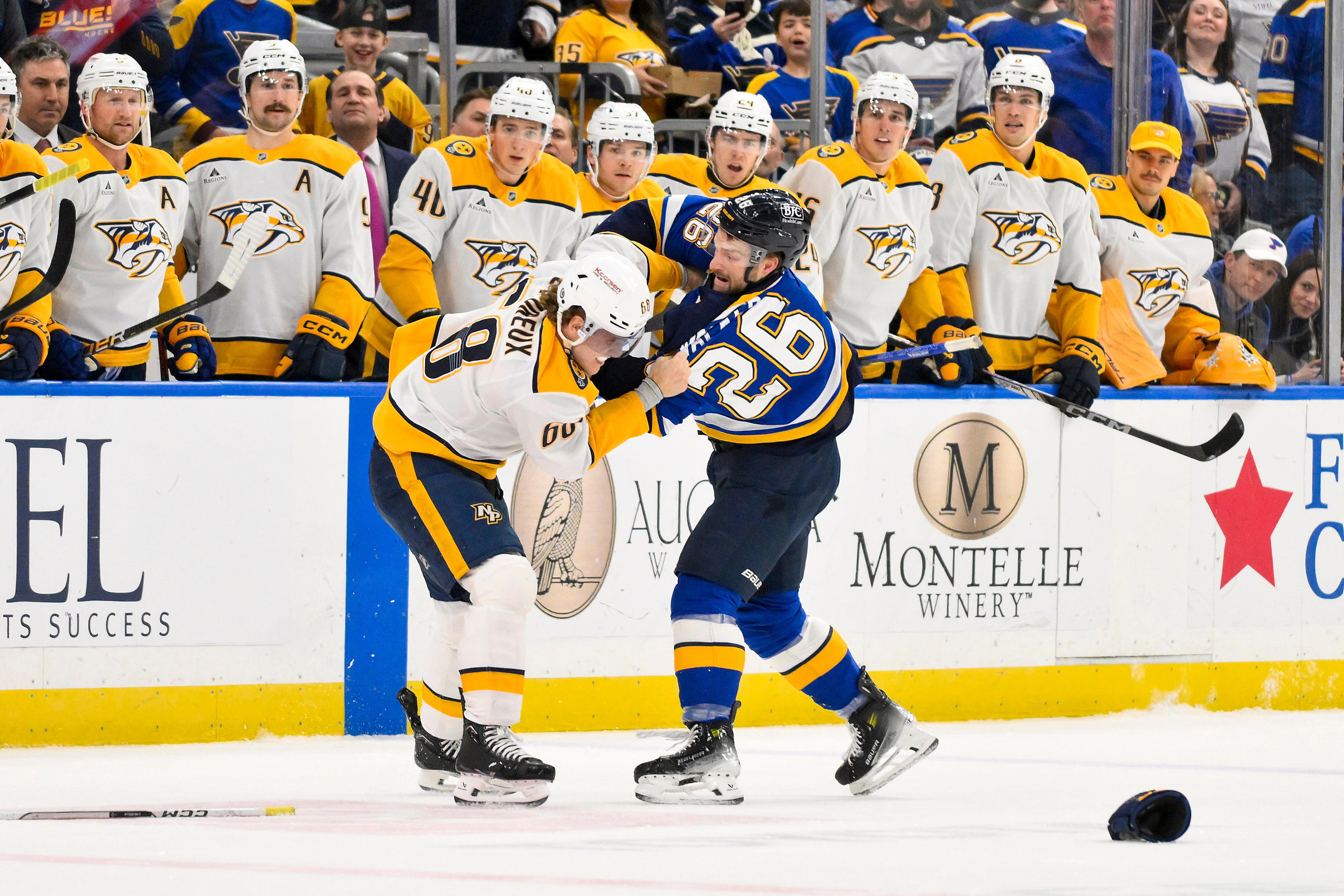 How the Nashville Predators' rivalry with St. Louis Blues reignited ...