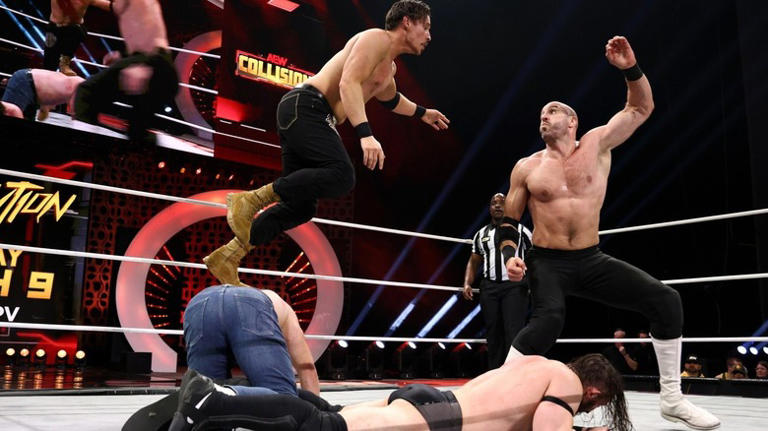 AEW Collision Live Coverage 3/23 - World Trios Titles On The Line For ...