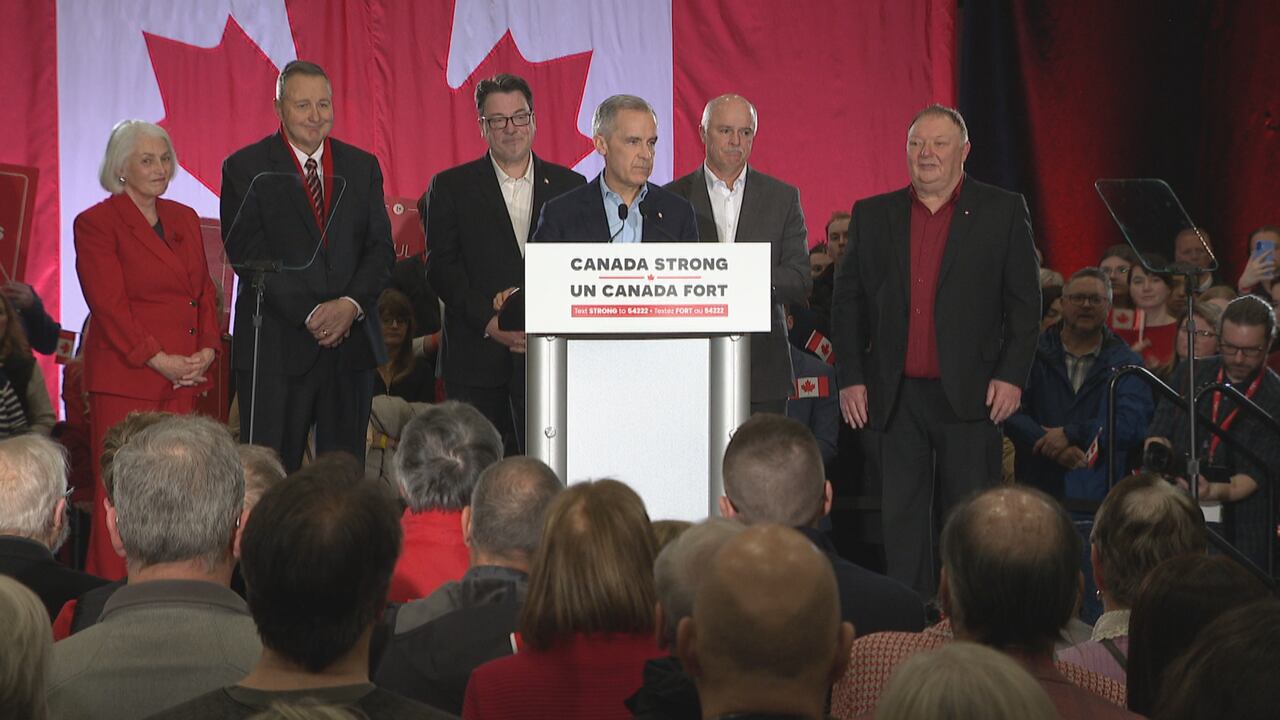 Hear what these people think of Mark Carney’s 1st campaign rally