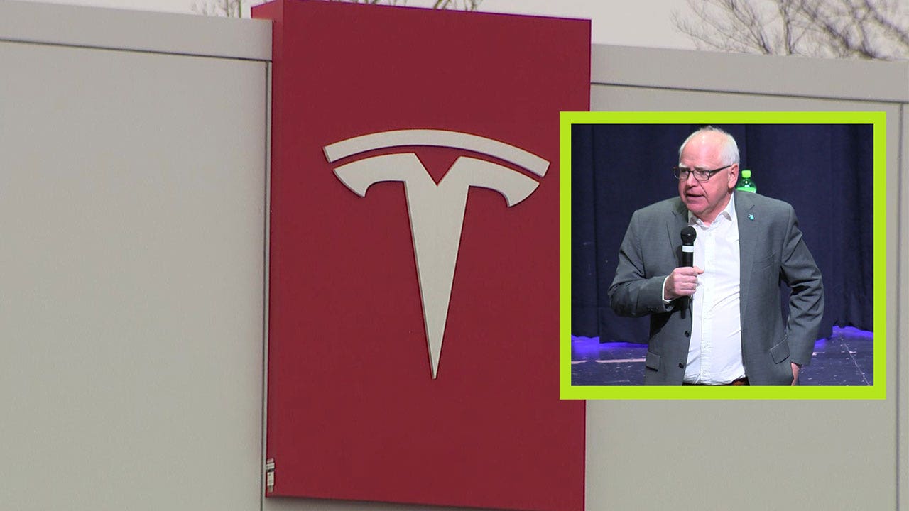 Gov. Walz walks back Tesla comments as owners face vandalism