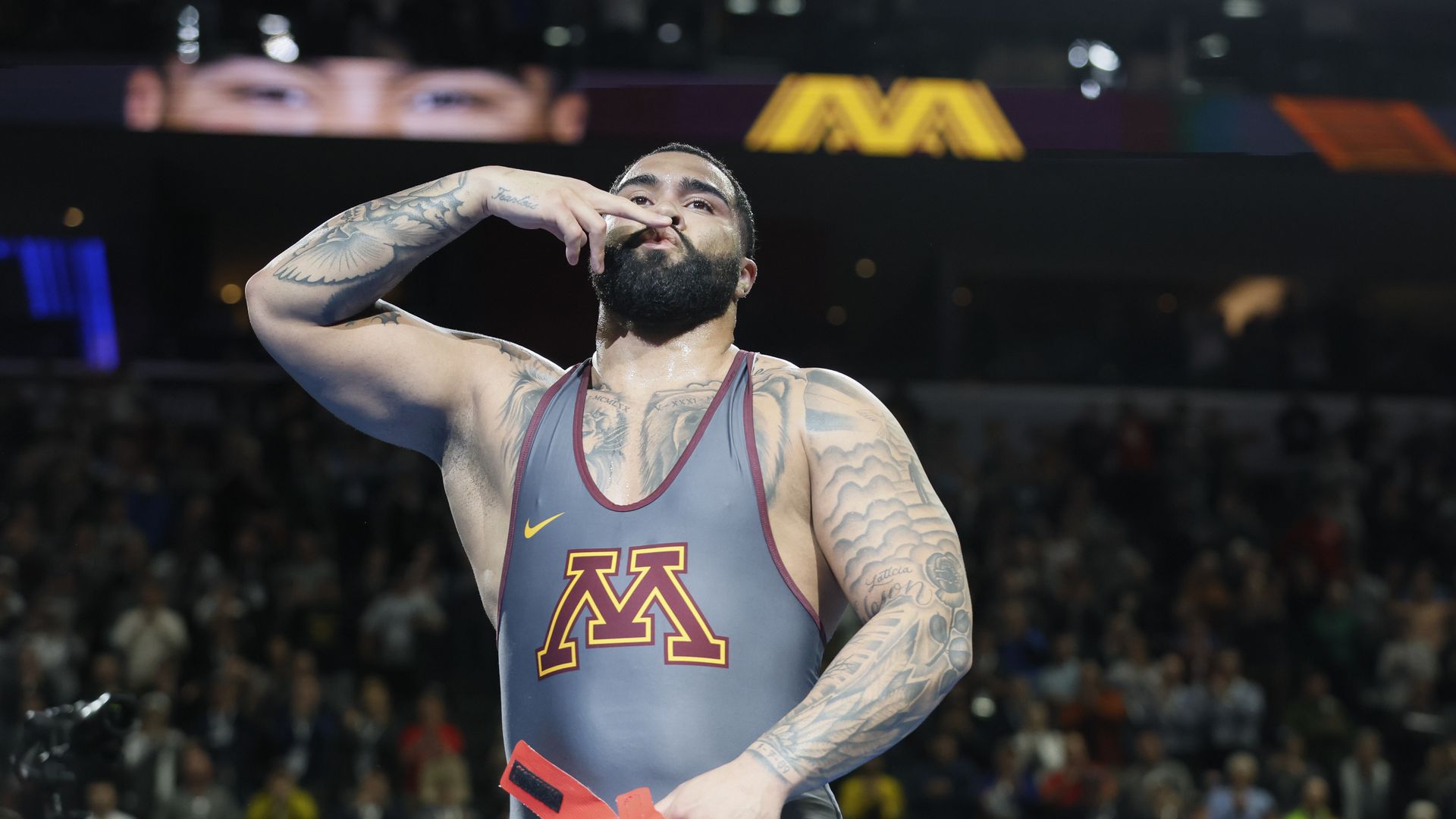 Gable Steveson releases statement after shocking loss in NCAA Wrestling ...