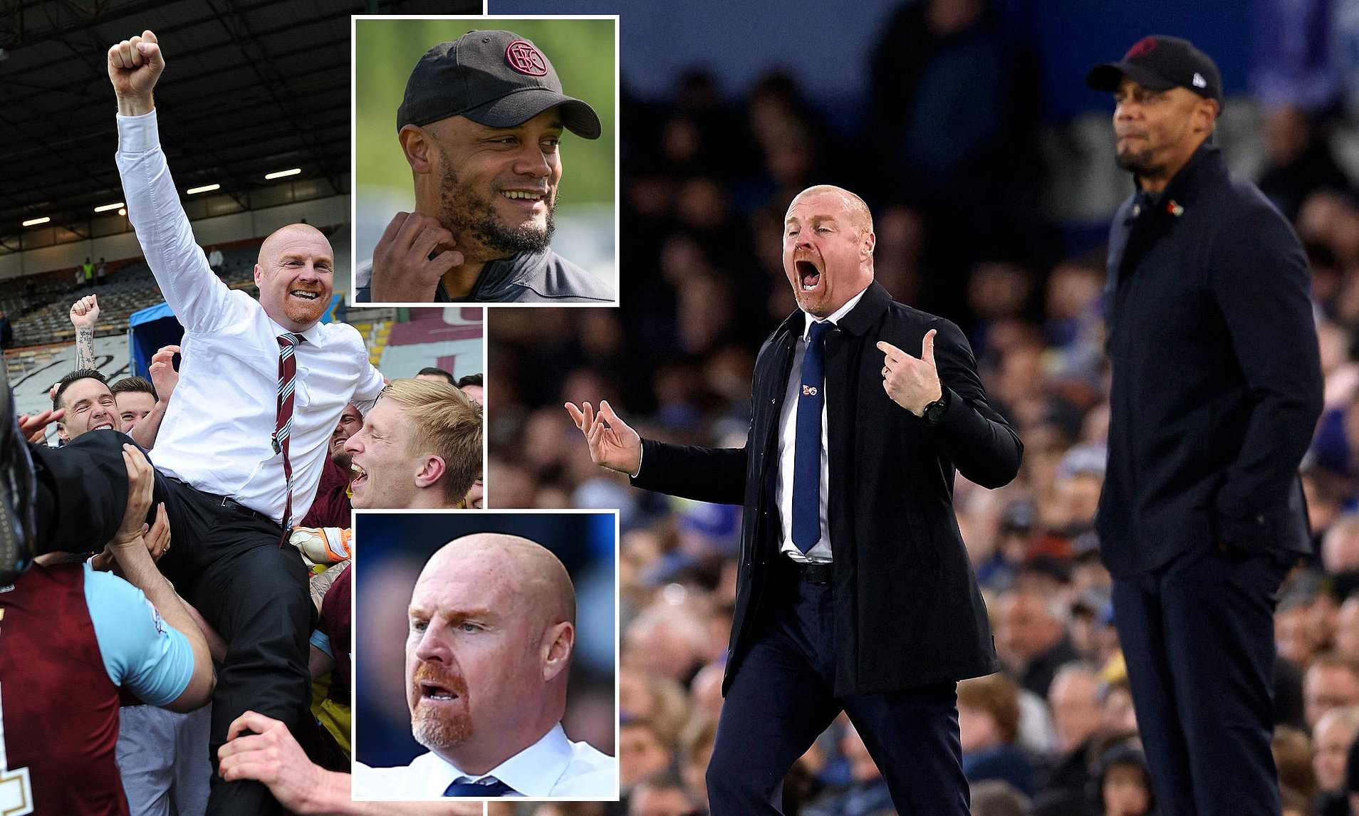 Sean Dyche dishes out stinging riposte to his Burnley successor Vincent ...