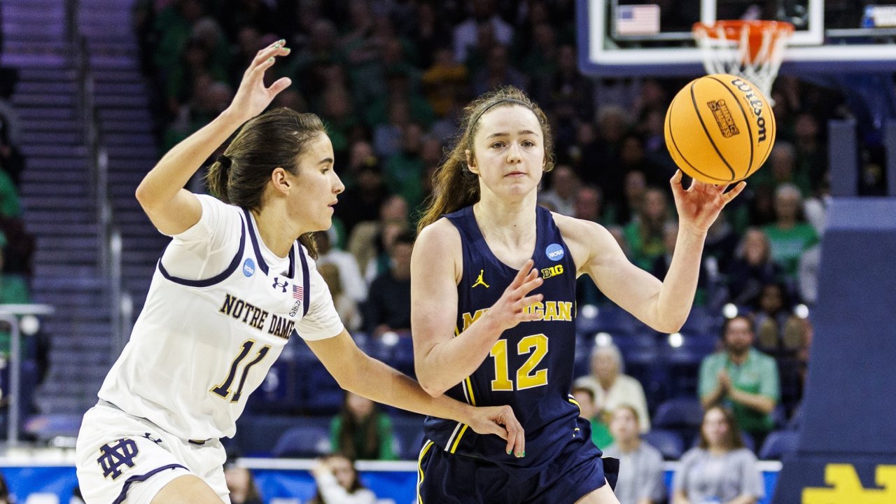 Michigan and Syla Swords fall to No. 3 seed Notre Dame in second round