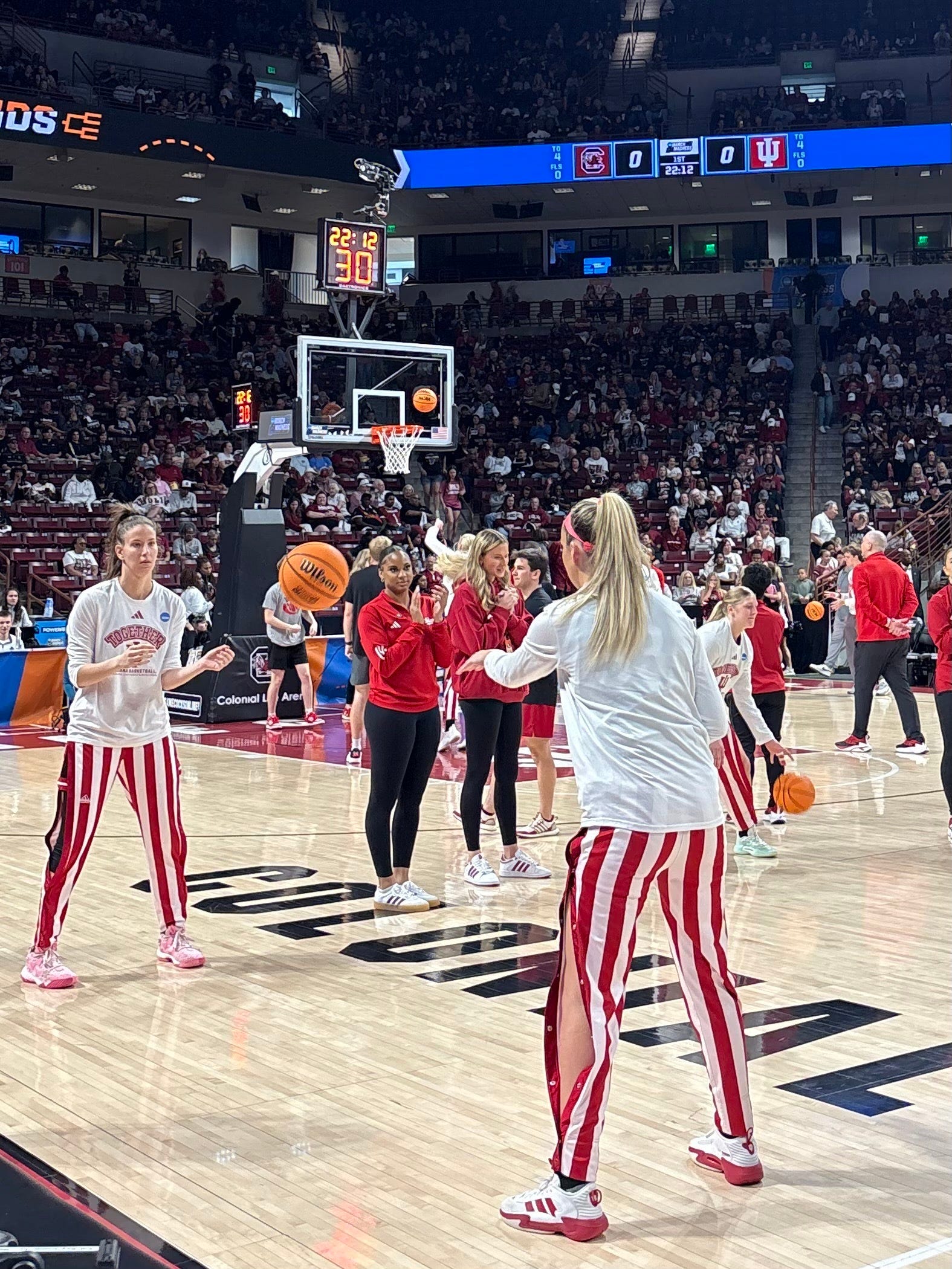 IU women's basketball takes candy-striped pants on road vs South ...
