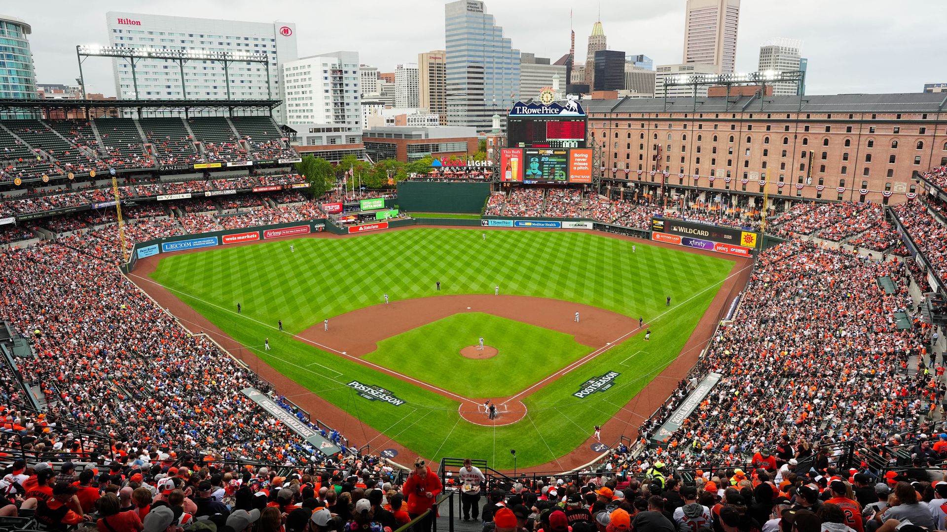 Orioles regular season schedule and results