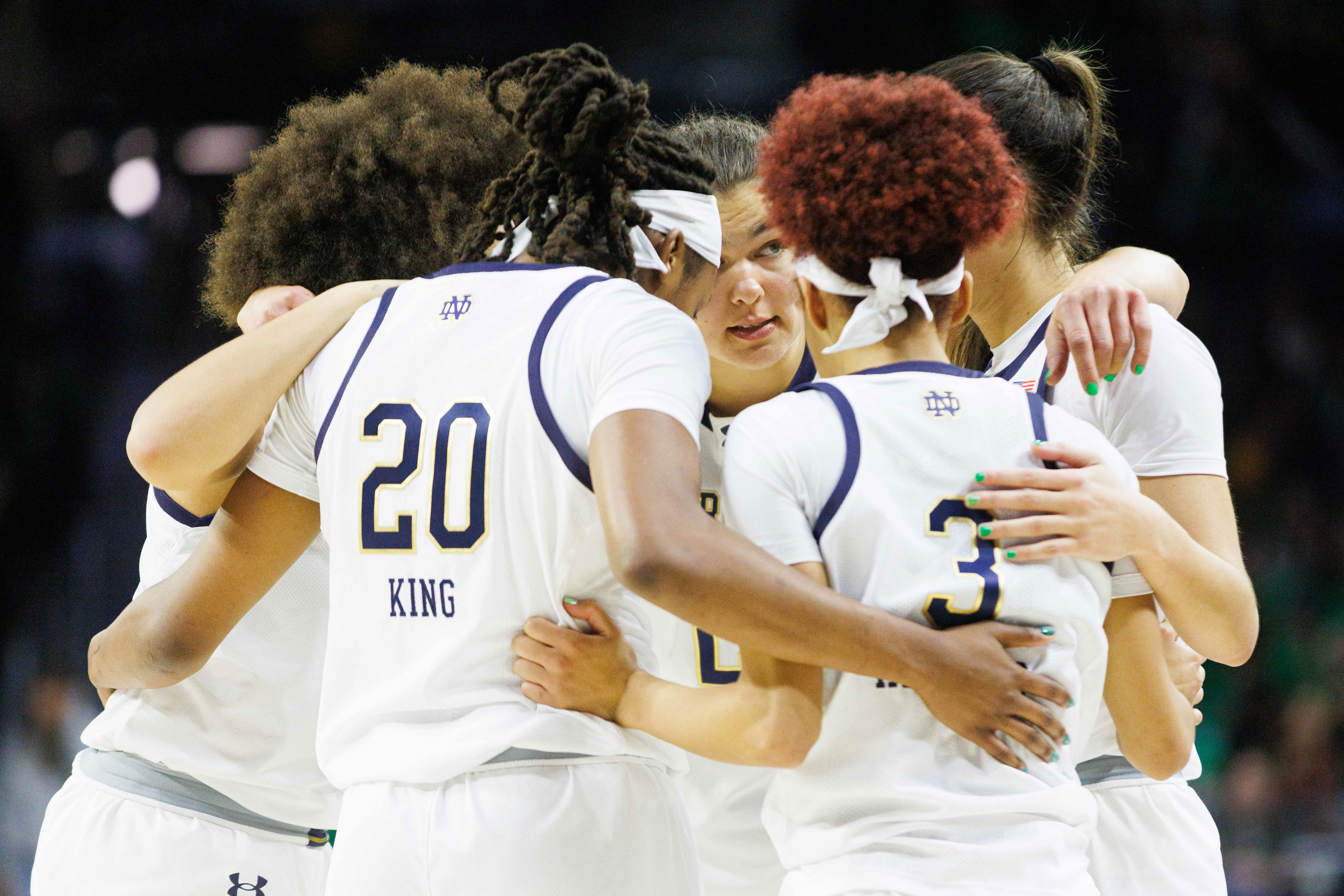 What does a March Madness daily schedule look like for Notre Dame women ...