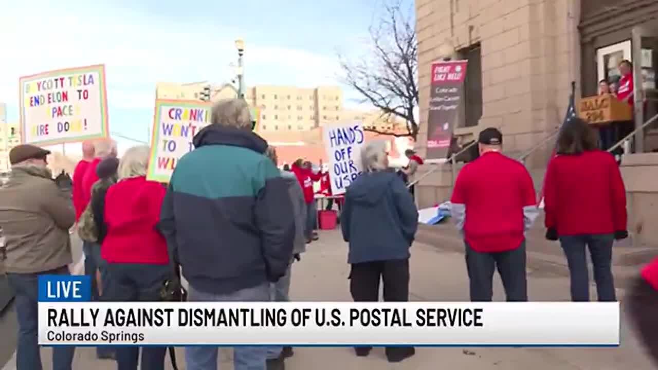 Colorado Springs protesters rally against potential privatization of U ...