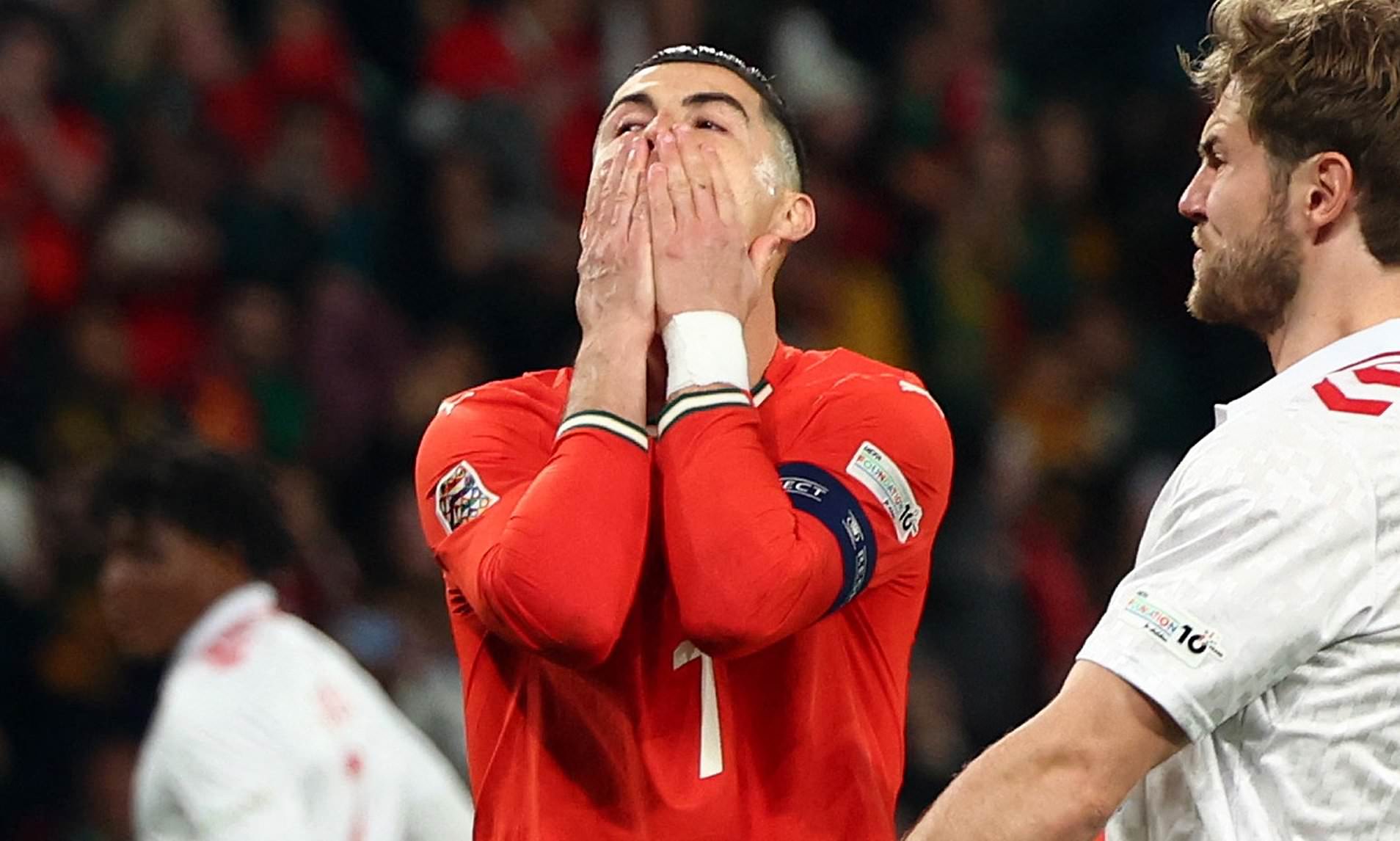 Cristiano Ronaldo has FEEBLE penalty saved for Portugal in Nations ...