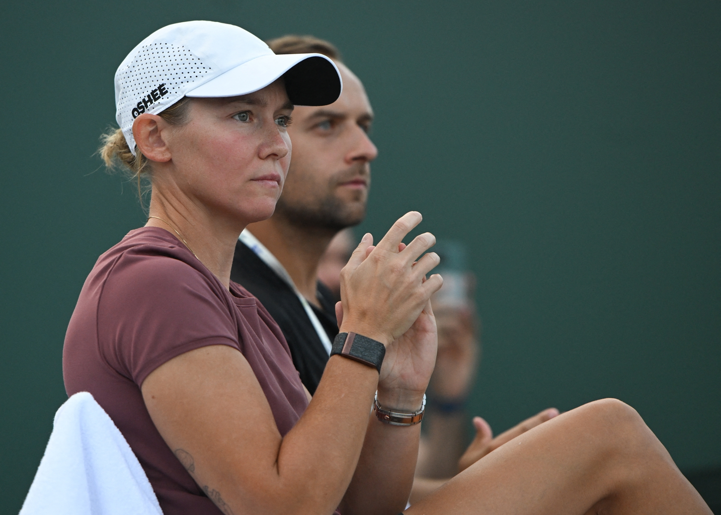 Świątek zeszła z kortu, Abramowicz wywołana do tablicy. "Ona jest ...