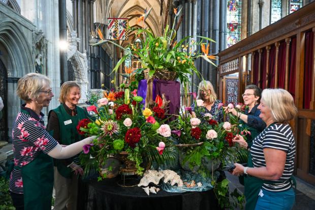 Salisbury Cathedral flower festival to return with 30,000 blooms