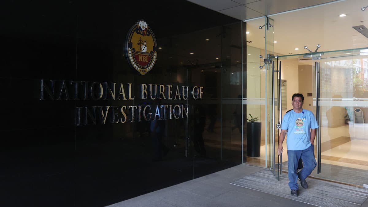 DOJ submits 2 names for acting NBI Director