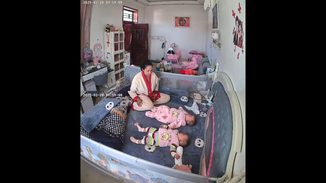 Twins Sneezing at the Same Time