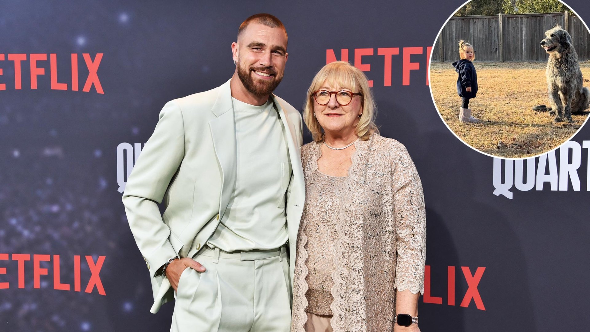 Travis Kelce and Mom Donna Support Jason and Kylie After Dog Baloo's Death