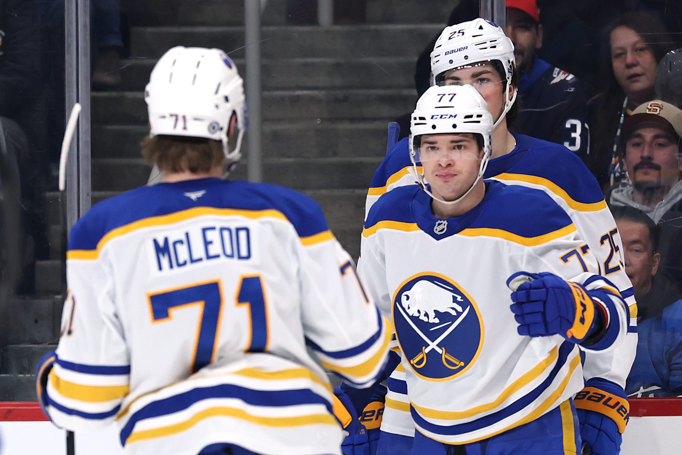 McLeod leads the way for Sabres in Winnipeg