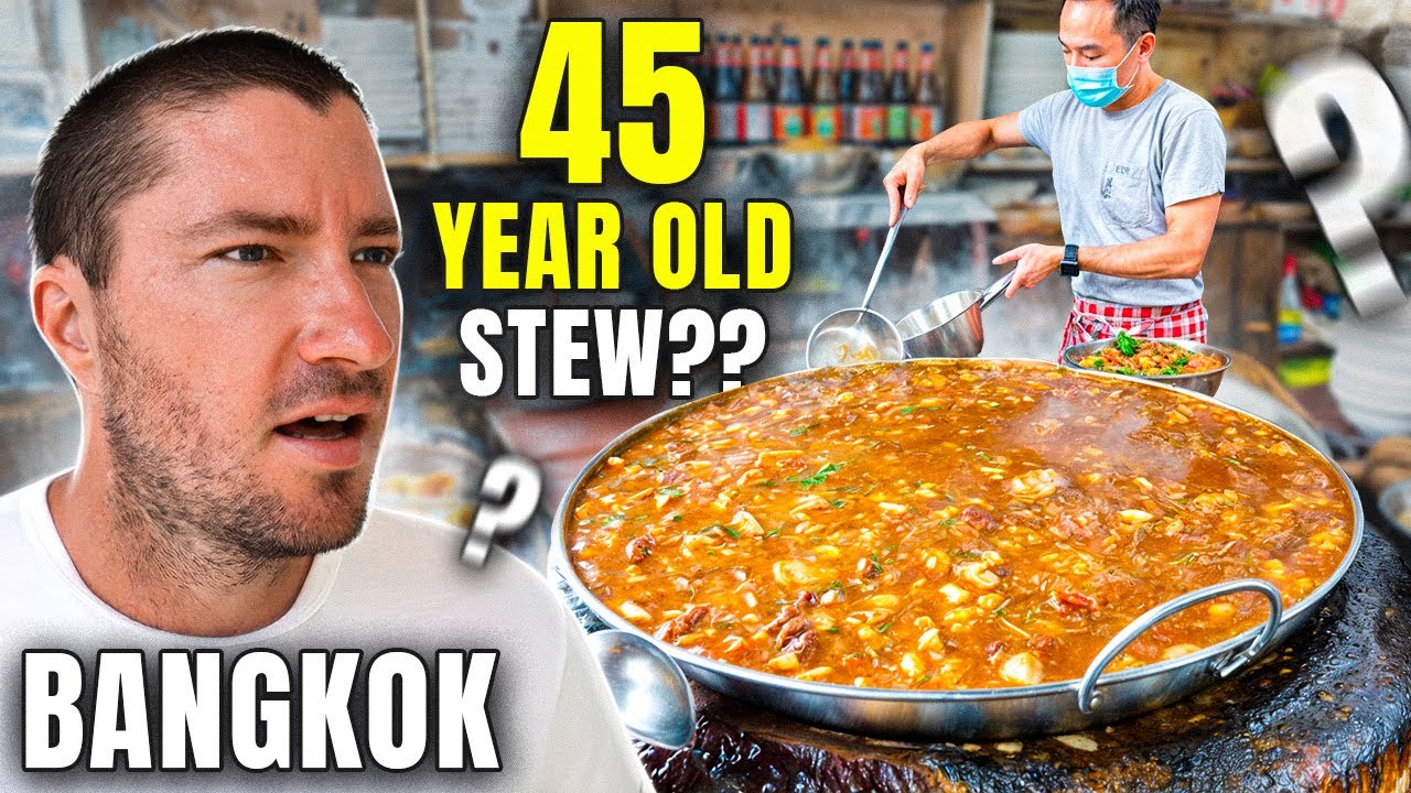 Thailand Vlog: Must Eat 45-Year-Old Beef Stew And Visiting 125 Year Old ...