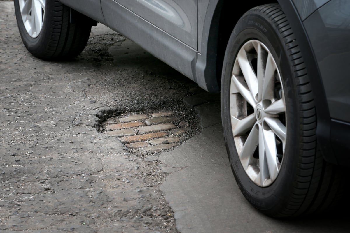 Which London borough has the most potholes?
