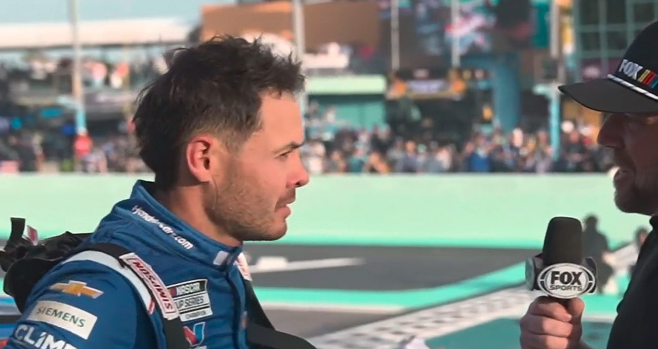 Kyle Larson: 'Far from perfect' after Homestead win