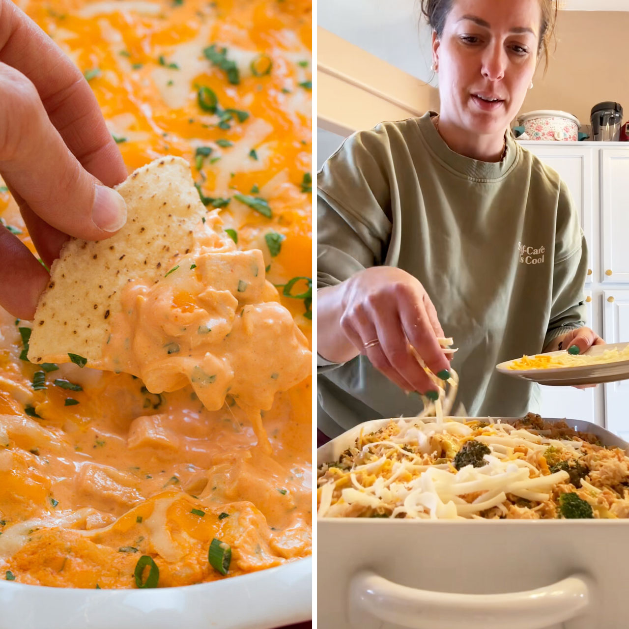 The High-Protein, Low-Carb Cheesy Buffalo Chicken Bake Recipe
