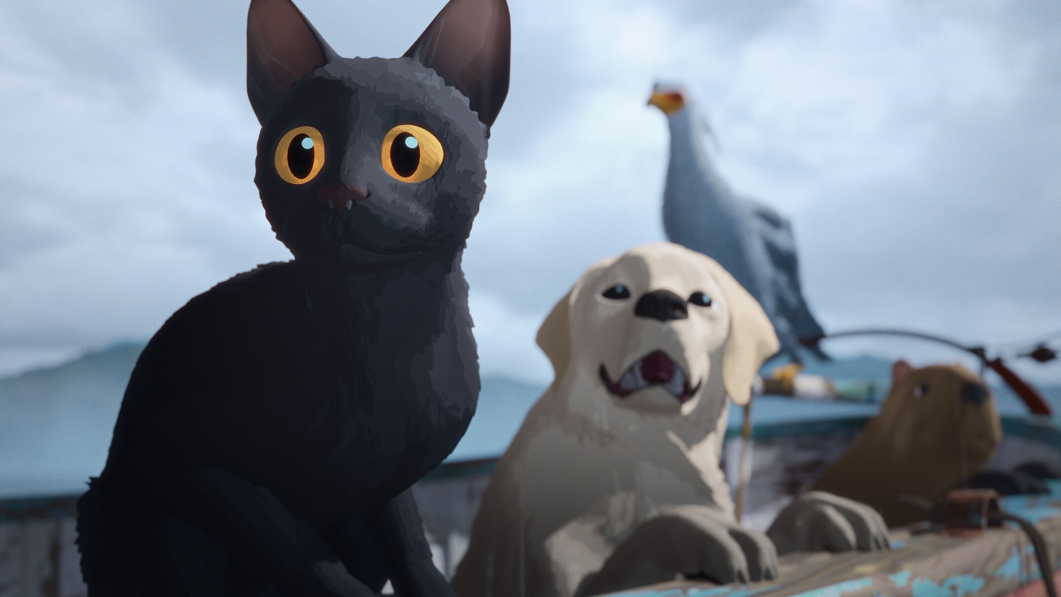 Immersive Oscar-winning animation Flow offers an amusing cat's-eye view ...