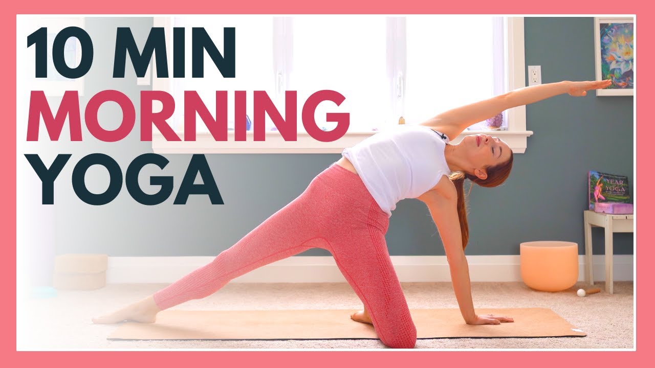 10-Min Morning Yoga Stretch to Wake Up – All Levels | No Props ☀️🧘‍♂️