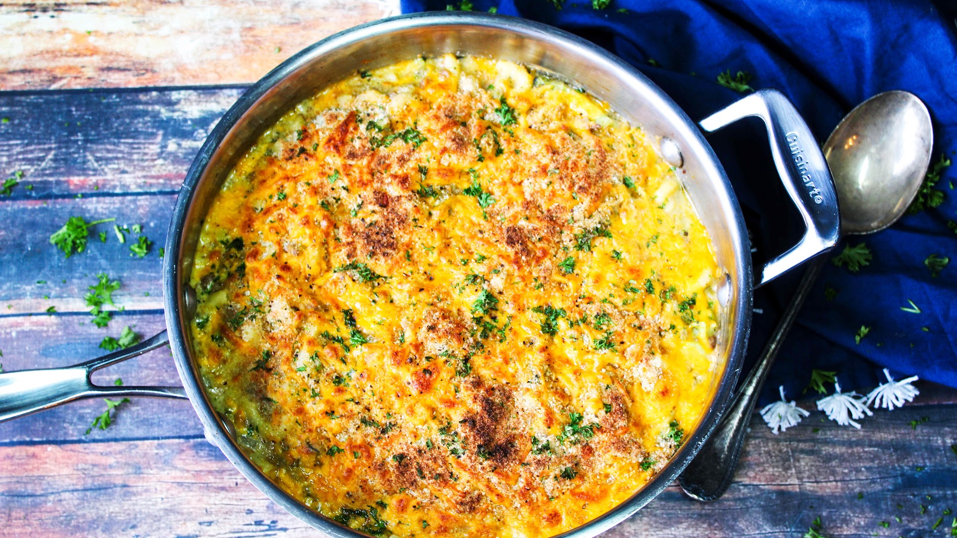 The title of this one-pot mac and cheese is so understated - crusted ...