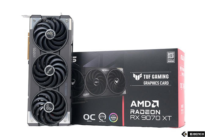 향상된 쿨링 성능, 더 나은 품질, PCB 코팅까지.. ASUS TUF Gaming 라데온 RX 9070 XT OC