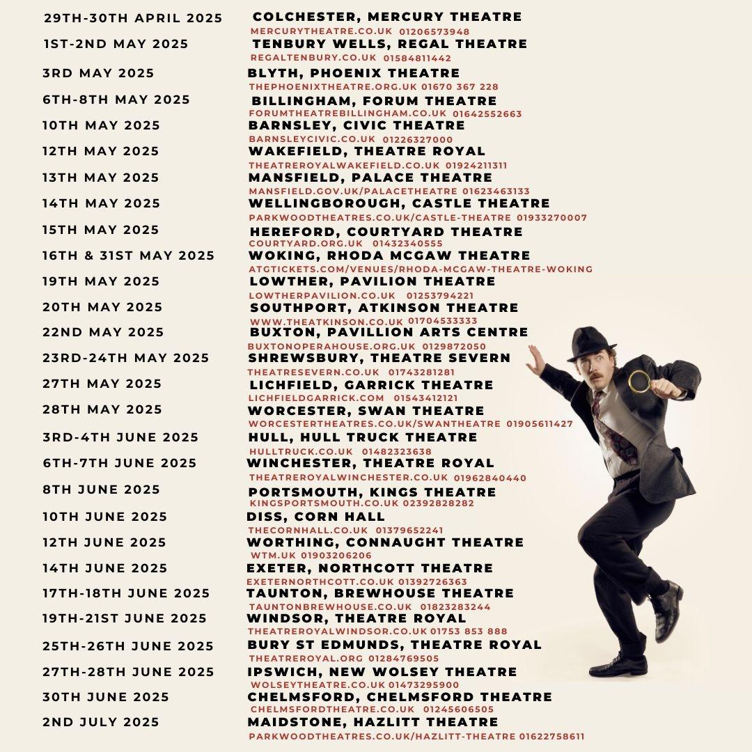 A Shoddy Detective and The Art Of Deception: A brand new UK tour coming ...