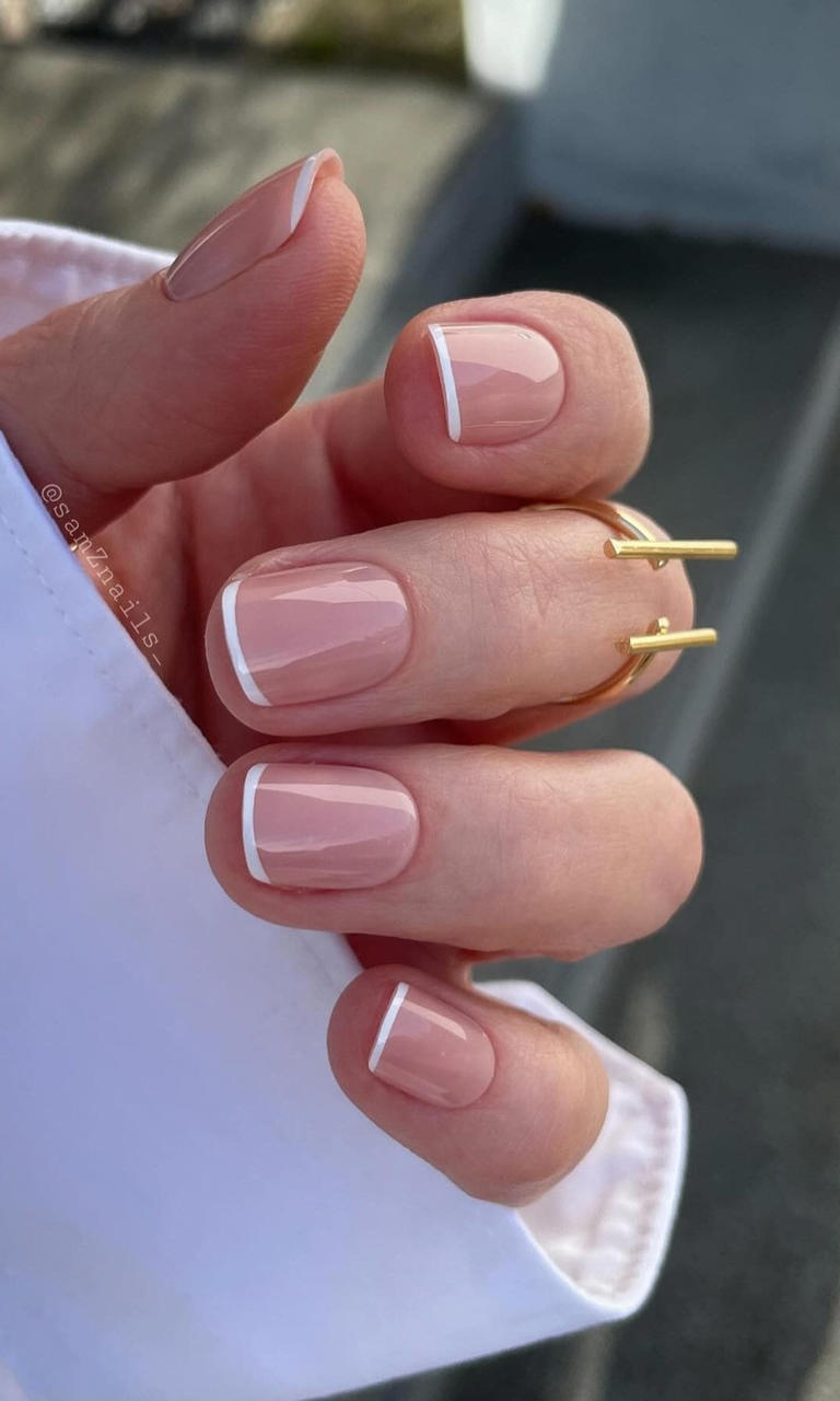 19 diseños de uñas francesas que arrasan en los salones de manicura de ...