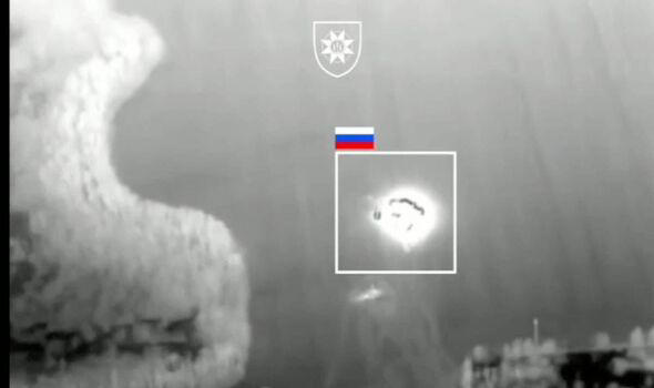 Moment four £68m Russian aircraft erupt into fireballs as ceasefire ...