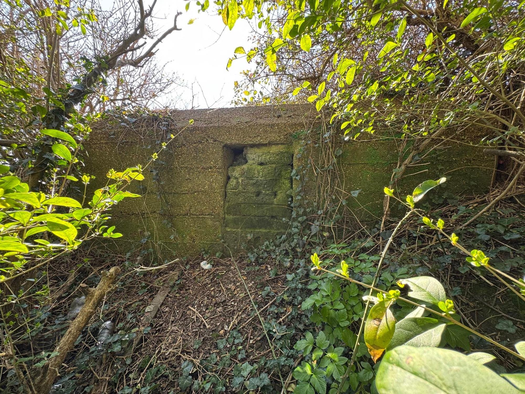 Volunteers clear around the Spike Milligan World War 2 pillbox at ...