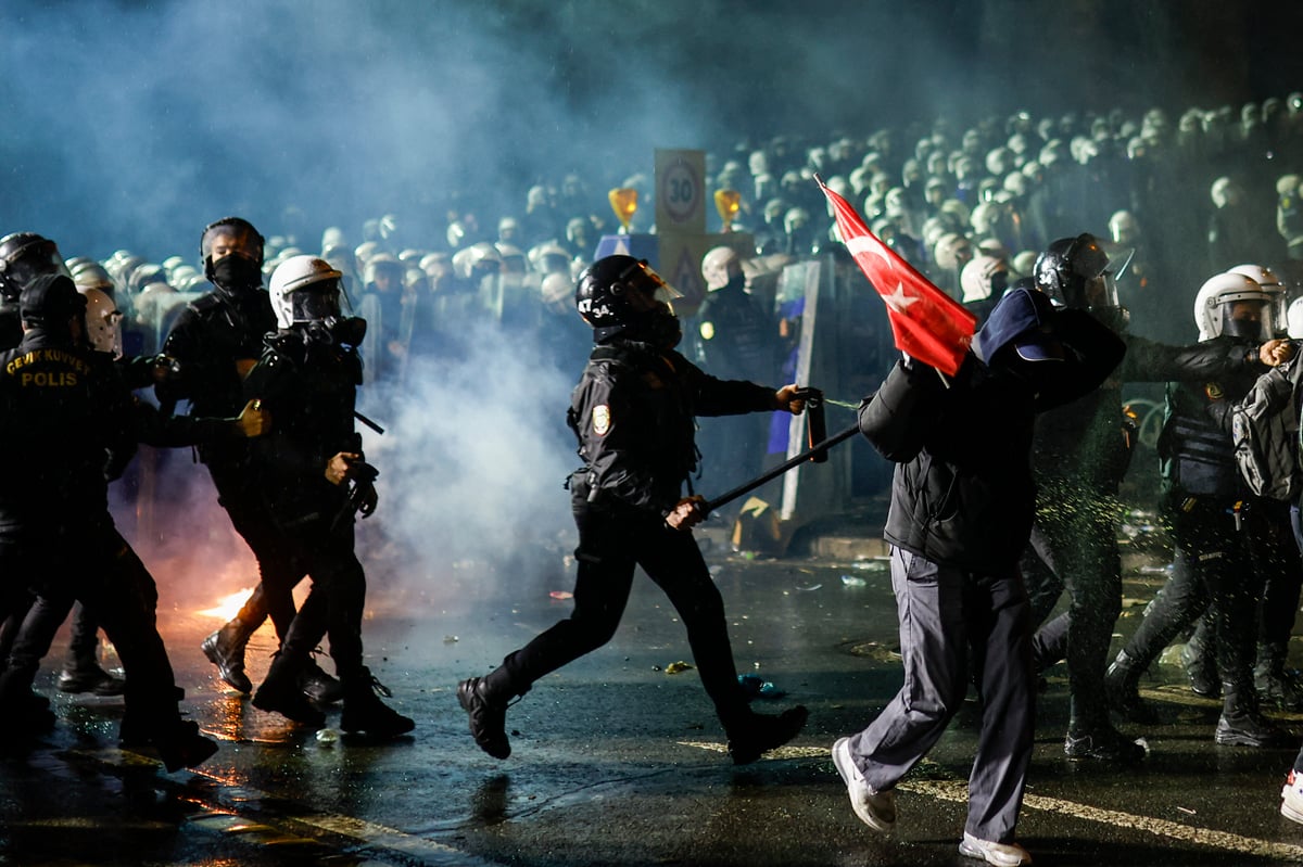 Over 1,100 detained in Turkey after protests erupt following arrest of ...