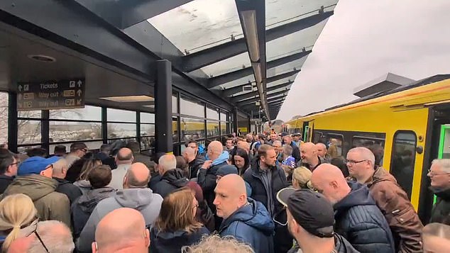 Furious Everton fans complain over 'unsafe' parts of new stadium after ...