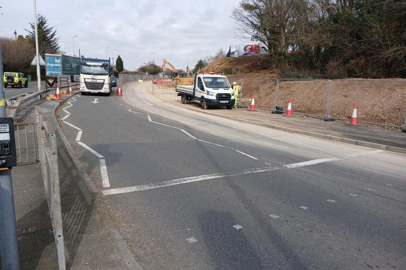 Phase one of £45m road upgrade has end in sight