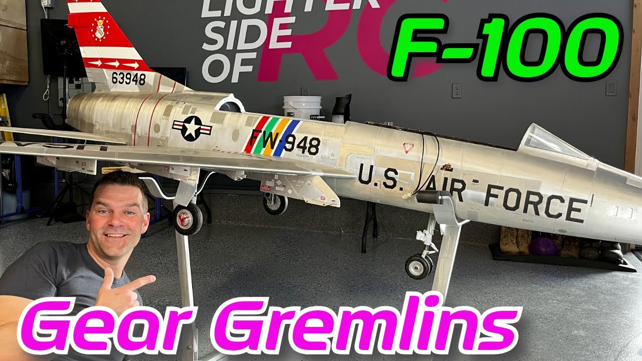 F100 BVM Project When Gear Gremlins Strike Back Video 8 RC Jet