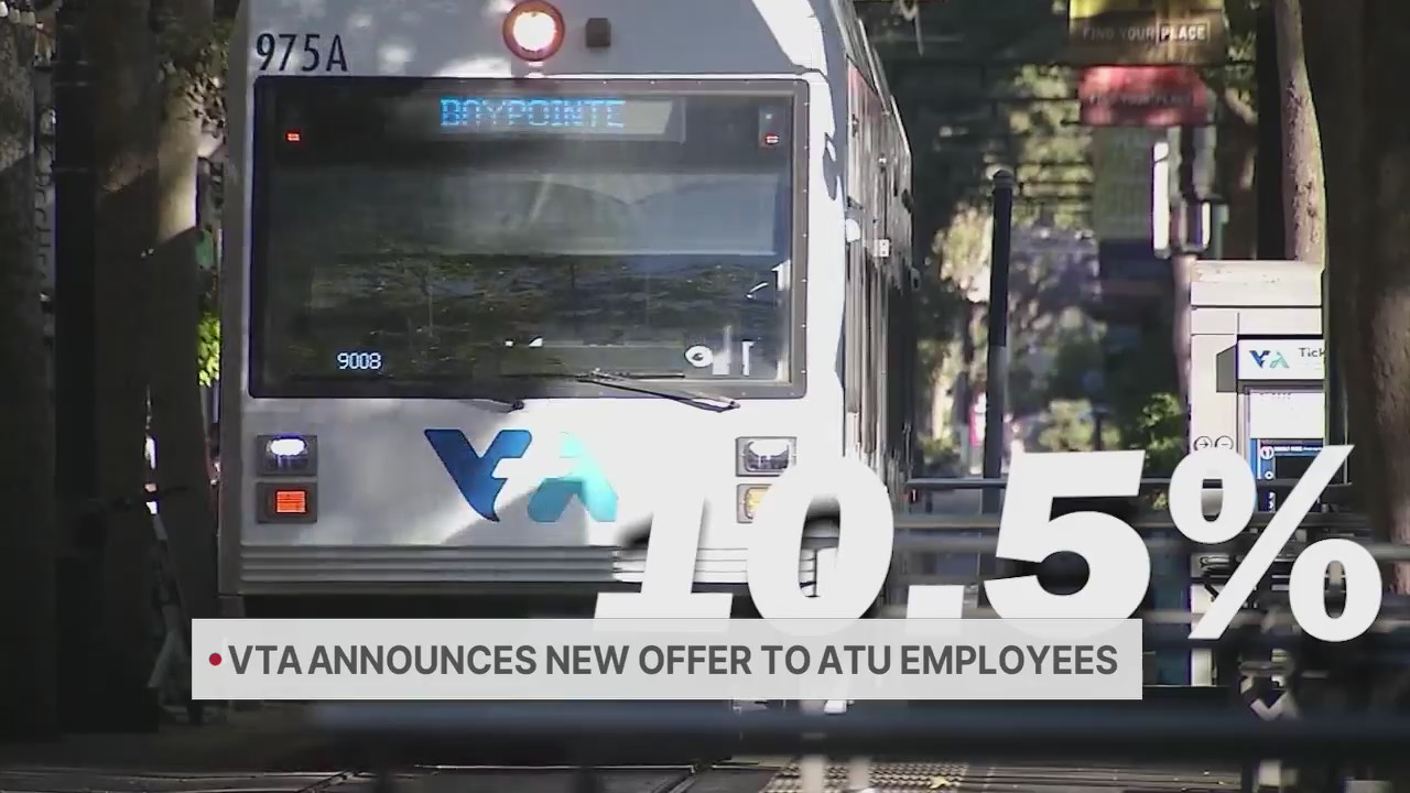 VTA announces new offer to union employees as strike enters 3rd week