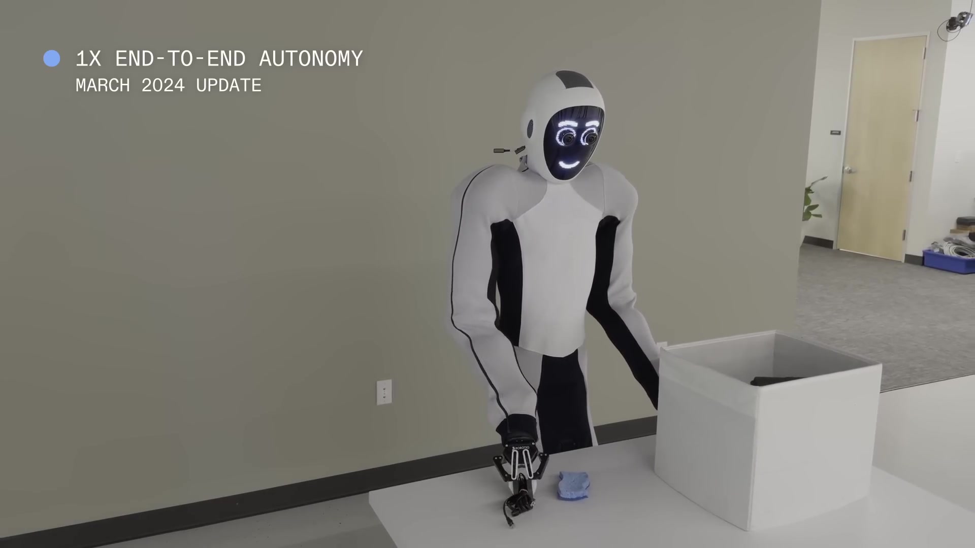 End-to-End Autonomy 1X AI Update