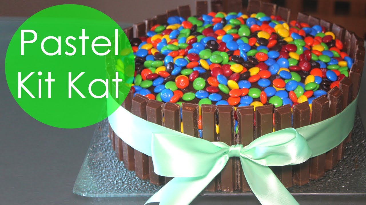 Delicioso Pastel de Kit Kat Fácil