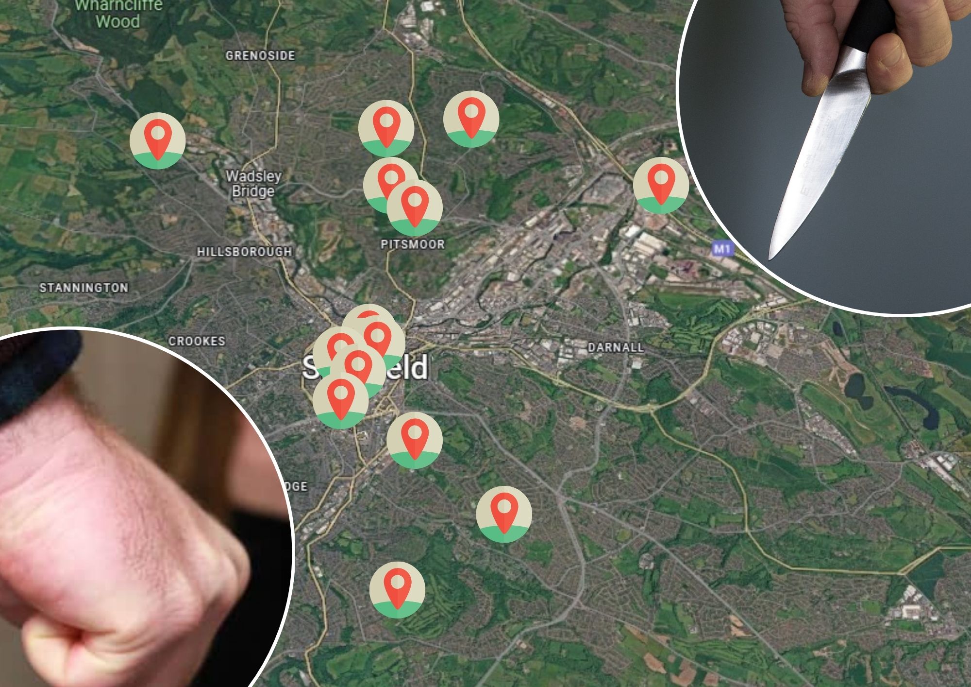 Sheffield crime 2025: The 15 worst-hit Sheffield streets for violence ...