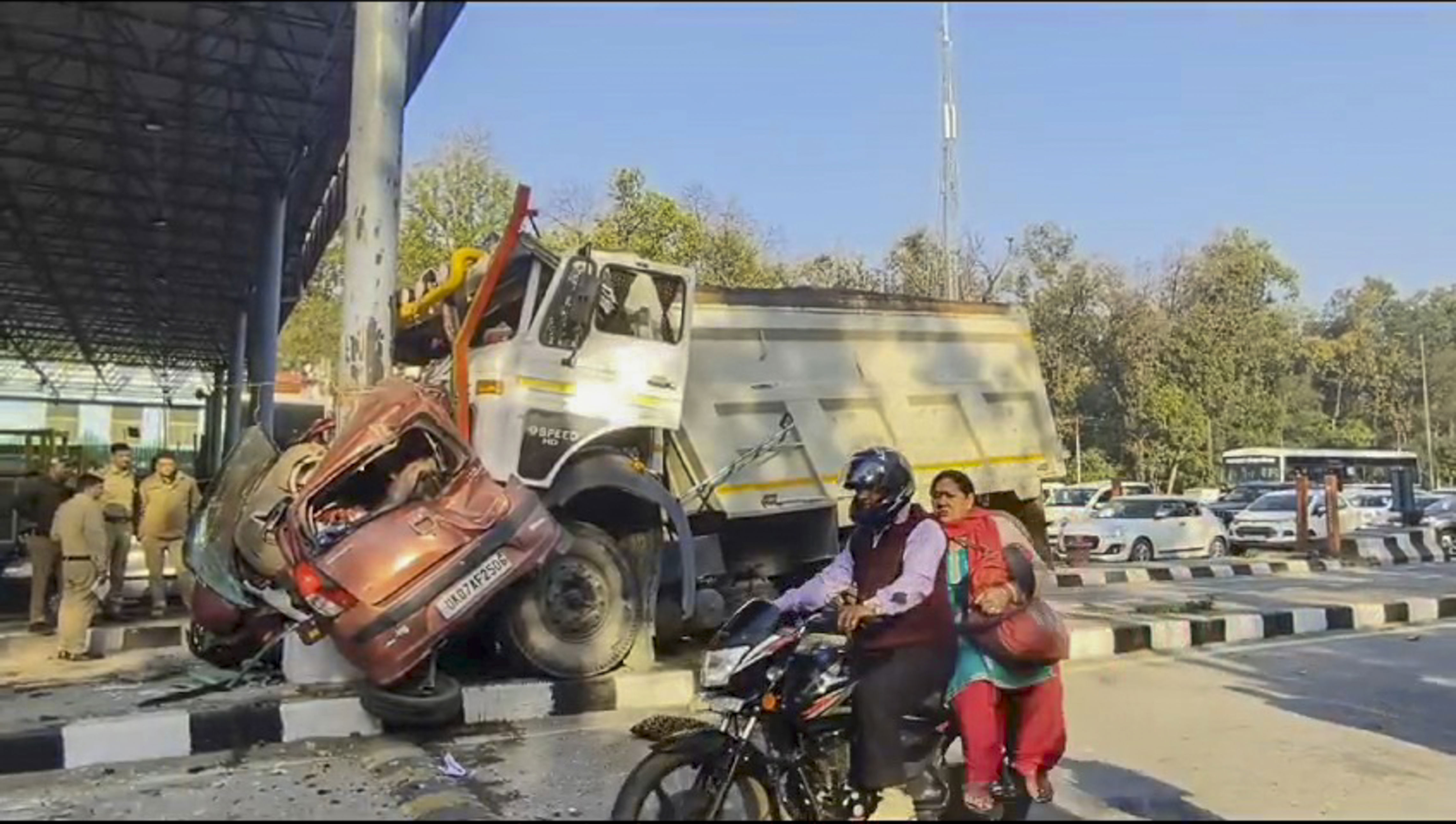 Uttarakhand: Two killed as dumper truck hits several vehicles at ...