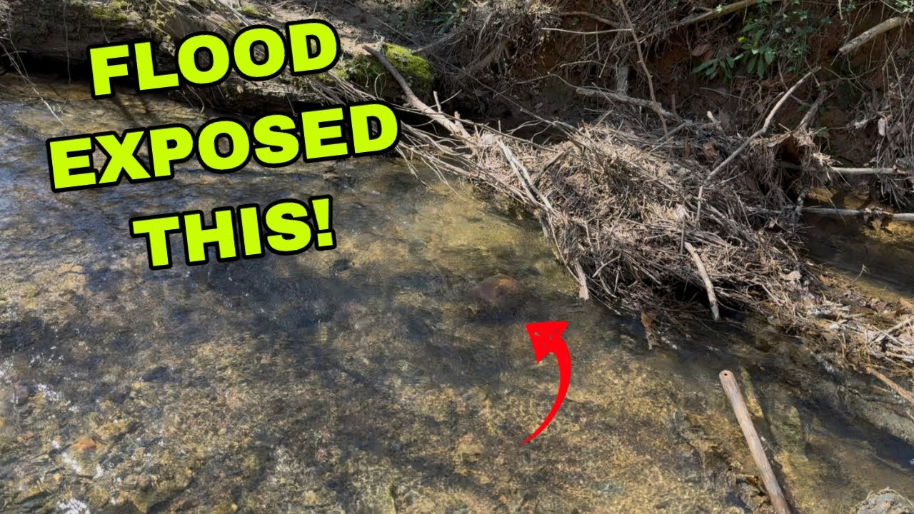 INSANE River Treasure FOUND in Ghost Town while Mud larking AFTER FLOOD!