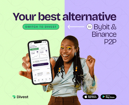 Divest App: Best Alternative to Bybit & Binance P2P for Cashing Out ...