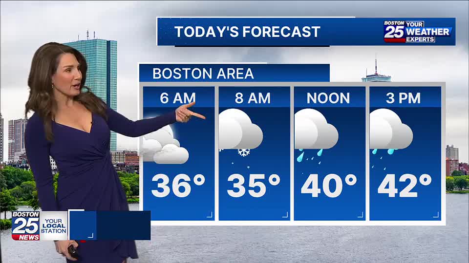 WEATHER ALERT: Tracking Snow & Rain on Monday